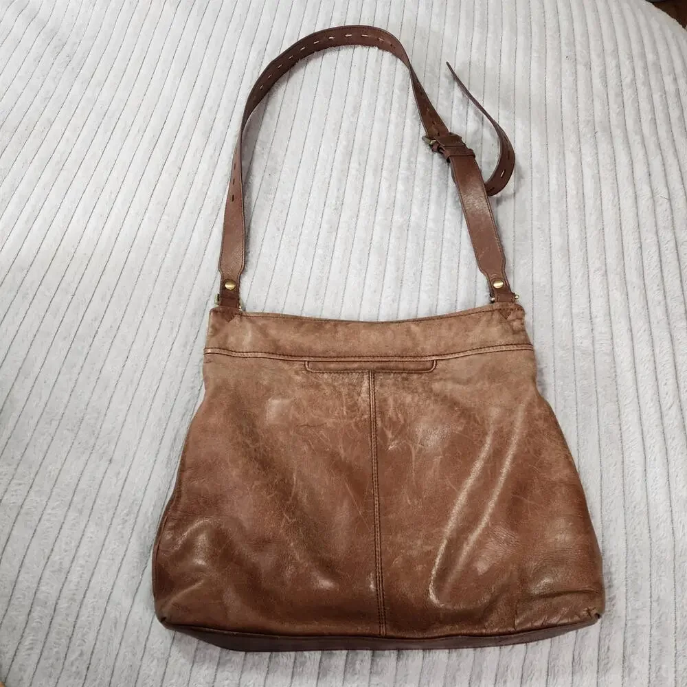 HOBO | Bags | Vintage Brown Hobo Leather Purse One Pen Mark See Pics Y ...